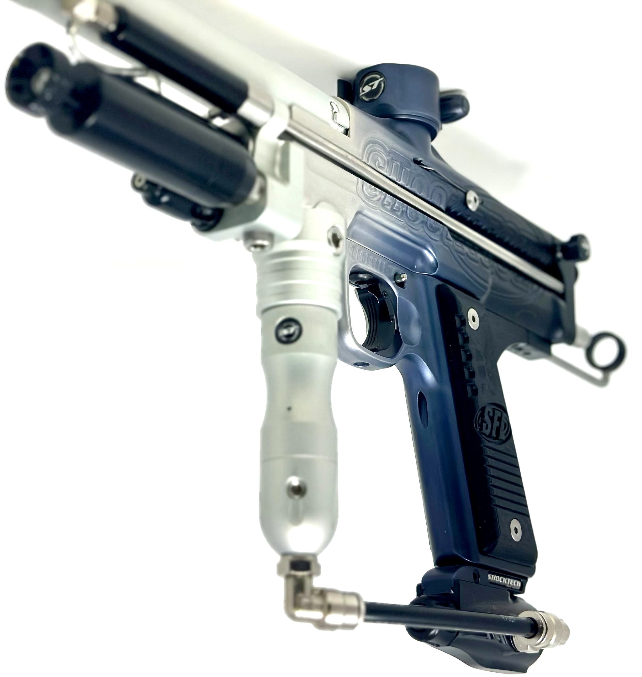 CG2 Full Size SFL Clear to Dark Blue/Black – Shocktech USA